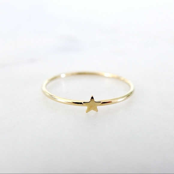 instant crush jewelry | Jewelry | Tiny Star Stacking Ring 4k Gold ...